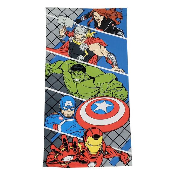 Marvel | Bath | Avengers Beach Towel 54 X 27 Microfiber Marvel Hulk ...